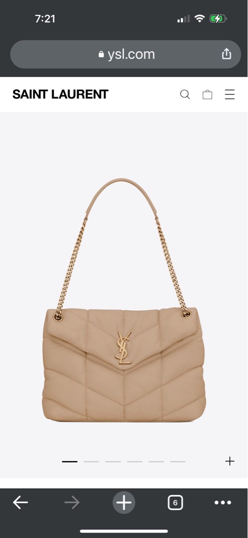 YSL Medium Puffer, Women's Fashion, Bags & Wallets, Shoulder Bags on ...