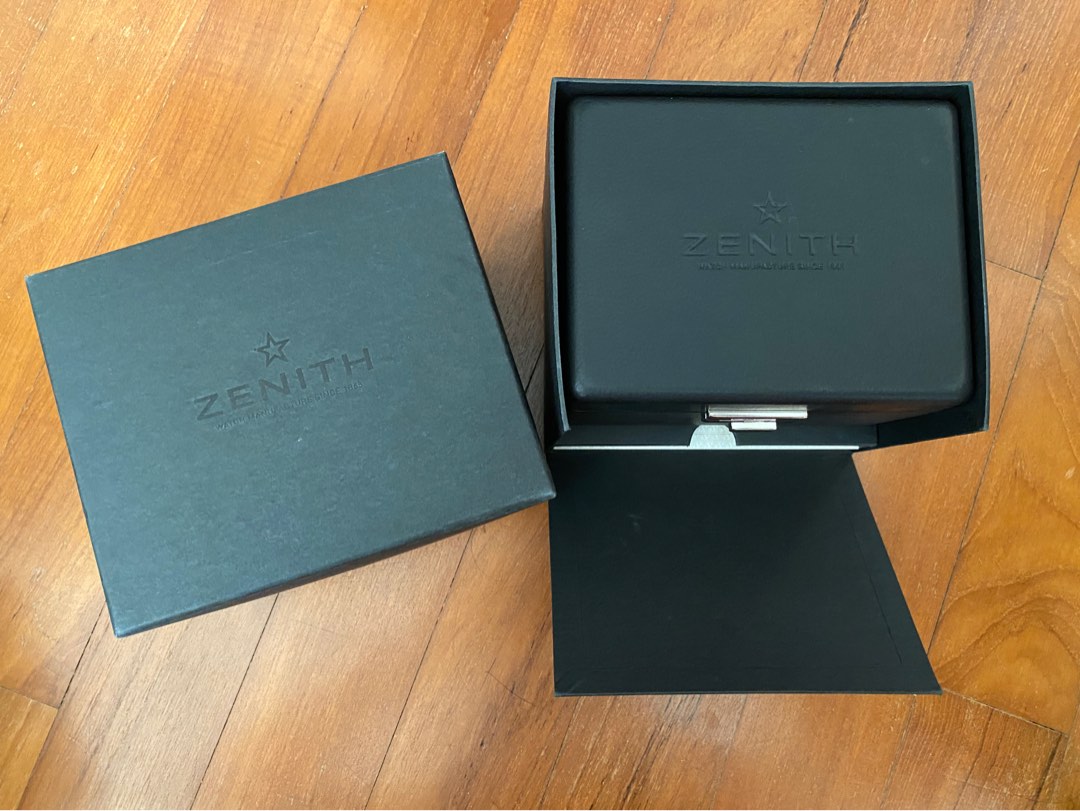Zenith Watch Box, Men's Fashion, Watches & Accessories, Watches on ...
