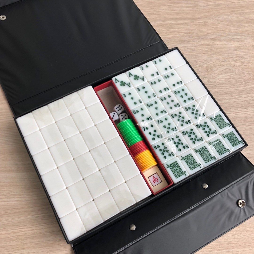 120 tiles rummy poker mahjong lami tiles mahjong set rummy set, Hobbies ...