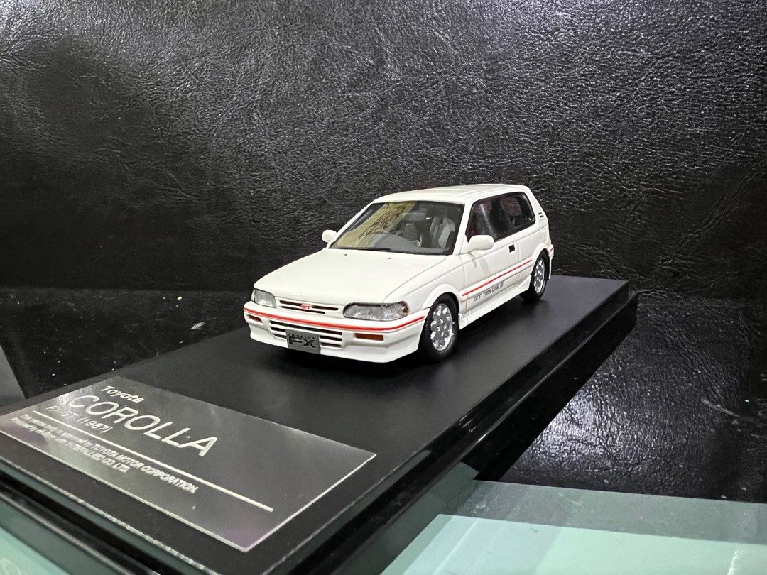1/43 HI-STORY TOYOTA COROLLA FX-GT 1987, Hobbies & Toys, Toys & Games ...