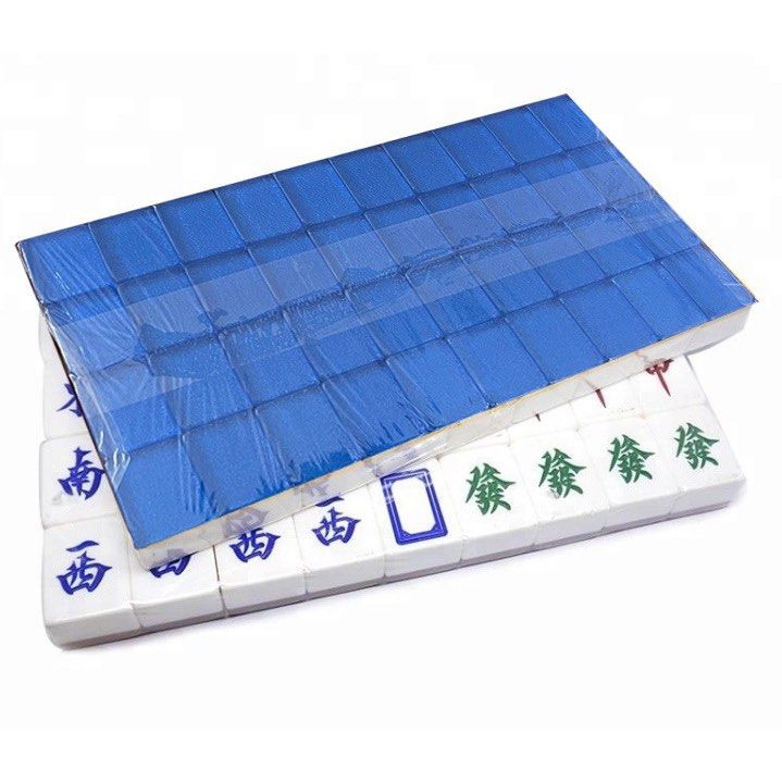 160 tiles Crystal Acrylic Singapore Mahjong set mahjong tiles, Hobbies ...