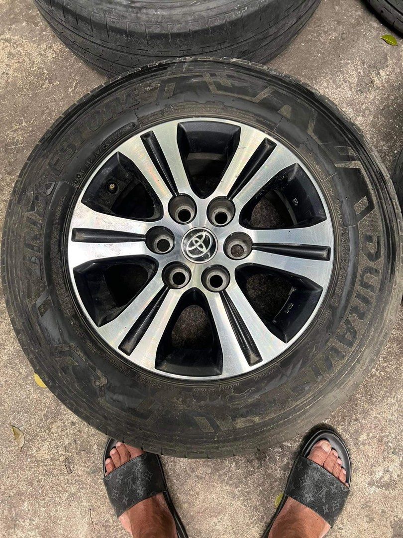 16” Toyota Grandia 2020 model stock used mags 6Holes pcd 139 with 235 ...