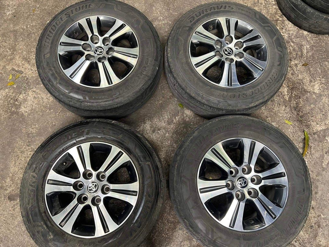 16” Toyota Grandia 2020 model stock used mags 6Holes pcd 139 with 235 ...