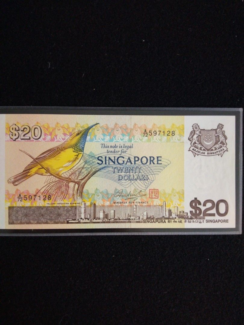1 set of 3 pcs $20 bird, $20 bicentennial, $20 CIA 40 SG Brunei ...