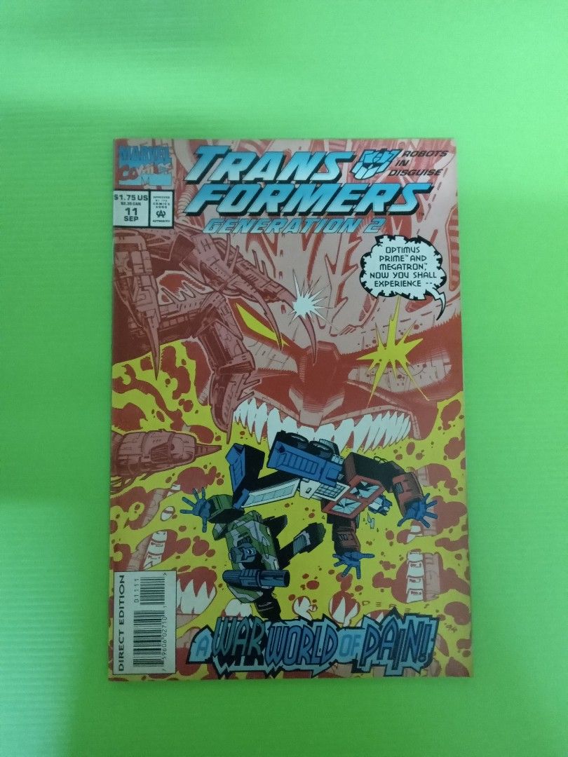 1st app Liege Maximo ( Decepticon ) Transformers: Generation 2 #11 ...