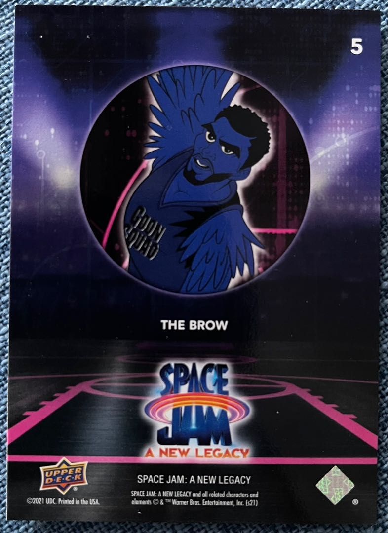 2021 UPPER DECK SPACE JAM A NEW LEGACY ( LEBRON JAMES ) CARD : LOONEY ...