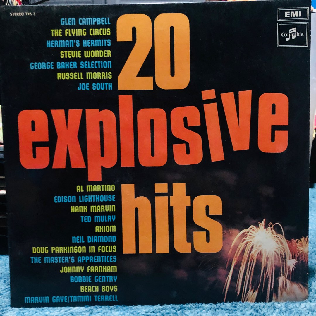 20 Explosive Hits Vinyl Record, Hobbies & Toys, Music & Media, Vinyls on Carousell