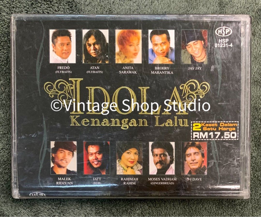 (2 Cassette) Fredo Atan Anita Sarawak Broery Marantika Jay Jay Malek ...
