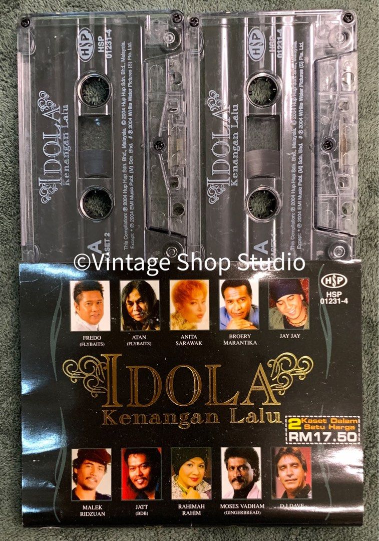 (2 Cassette) Fredo Atan Anita Sarawak Broery Marantika Jay Jay Malek ...