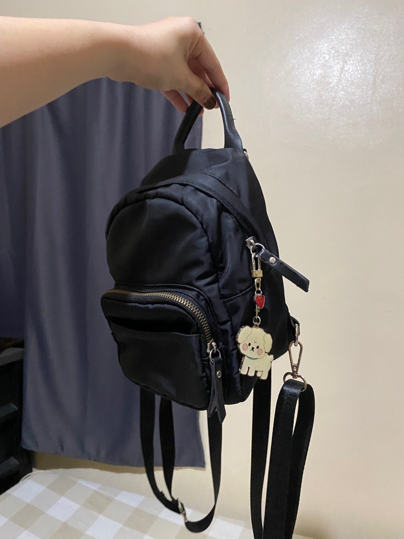 2 way mini backpack/ cross body bag, Women's Fashion, Bags & Wallets, Backpacks on Carousell