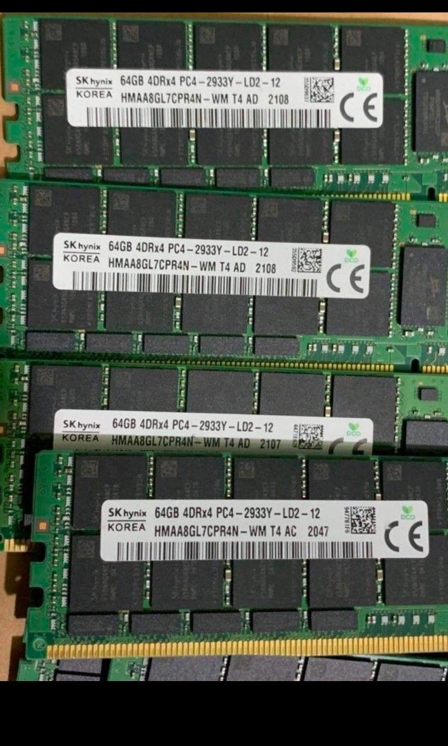 64GB SK HYNIX SERVER MEMORY MODULE, Computers & Tech, Parts ...