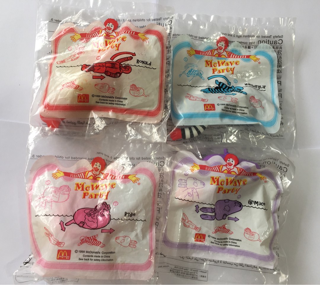 Mcdonald’s 麥當勞 1999 年 McWave Party, 興趣及遊戲, 玩具 & 遊戲類 - Carousell