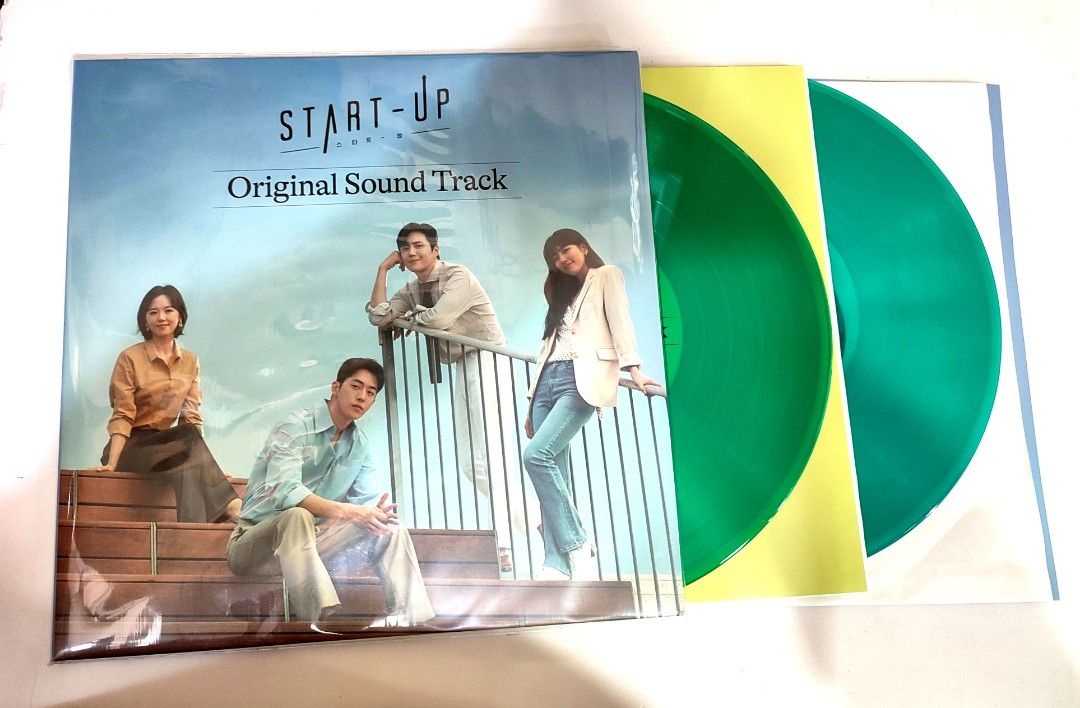 韓劇 STARTUP | 스타트업 | O.S.T. ( LP Ver), 興趣及遊戲, 音樂樂器 & 配件, 音樂與媒體 - 黑膠碟 ...
