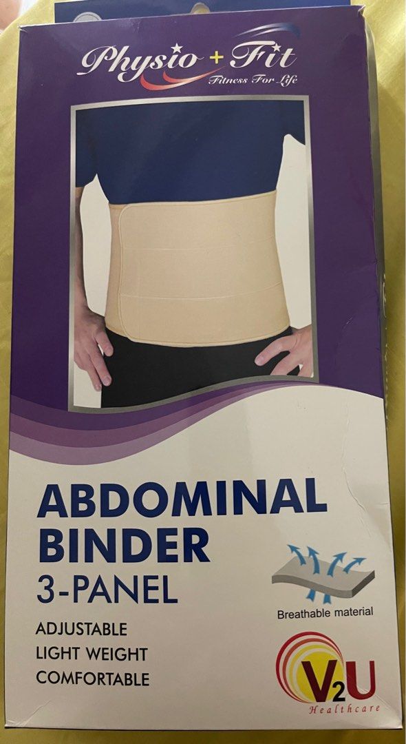 Abdominal Binder, Health & Nutrition, Braces, Support & Protection on Carousell