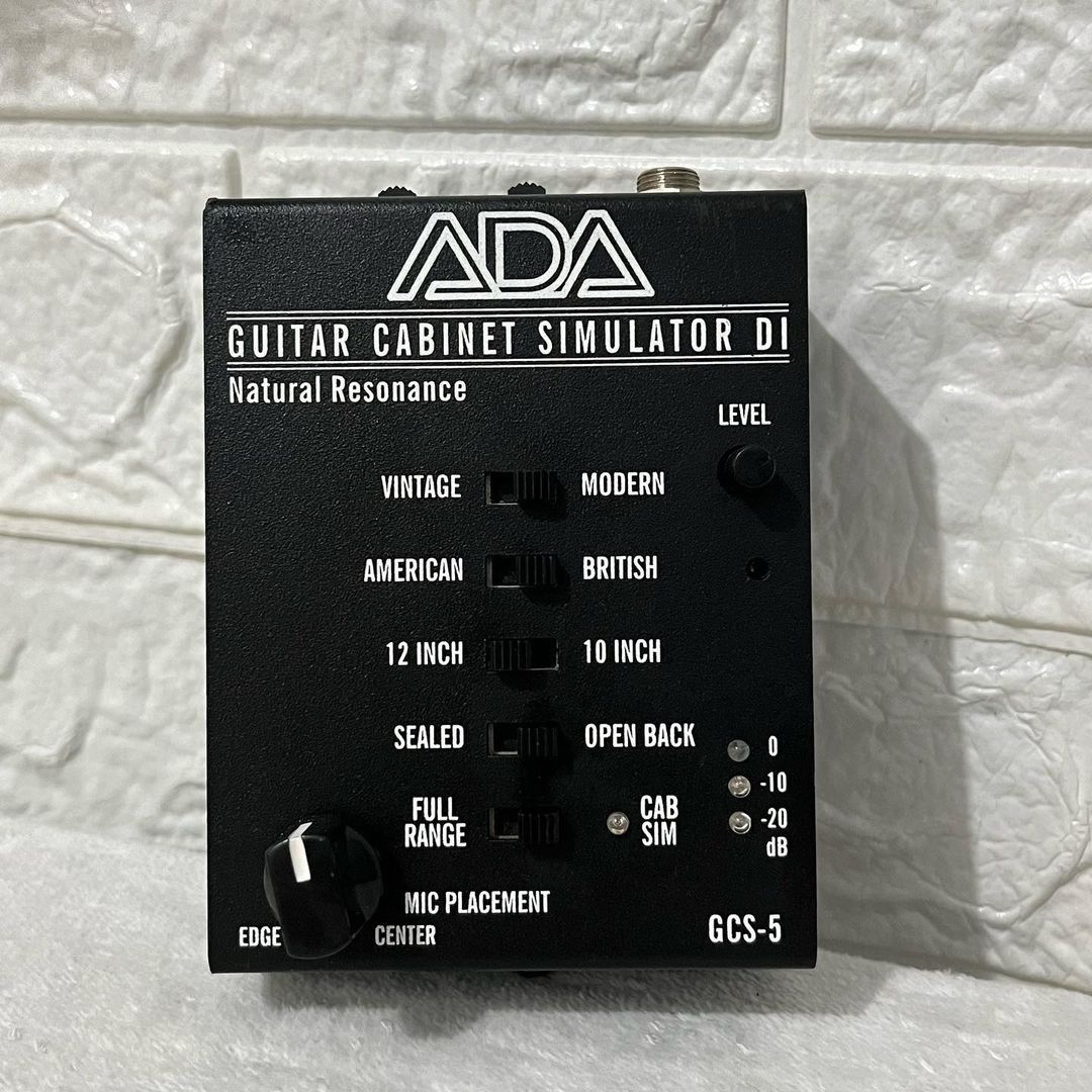 ADA GCS-5 Analog Cabinet Simulator DI Box n boss mxr earthquaker ehx ...