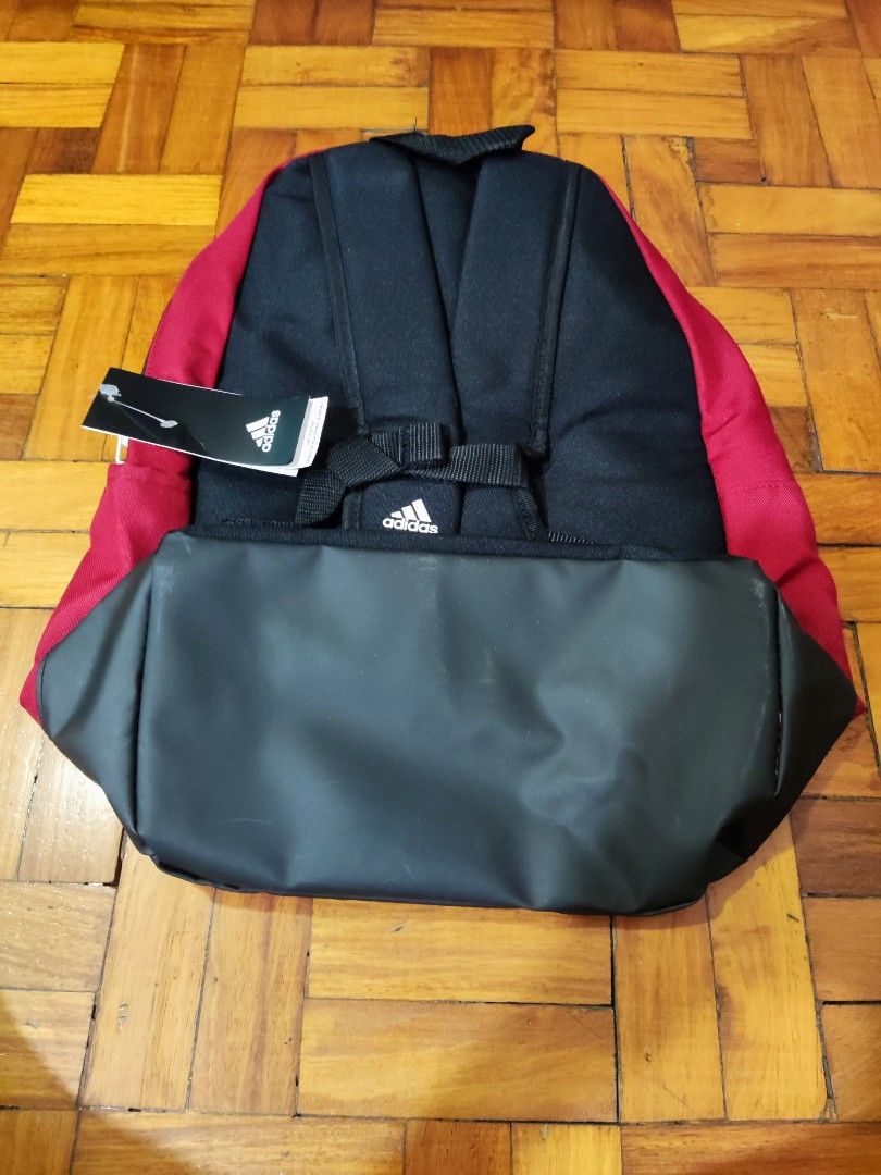 Adidas Backpack (Red), Women's Fashion, Bags & Wallets, Backpacks on ...