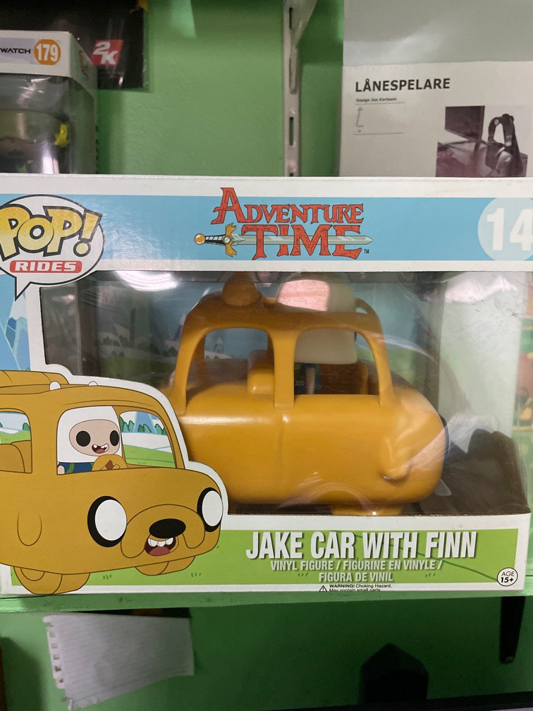 Adventure Time Pop Rides Jake Car with Finn, Hobbies & Toys, Toys ...