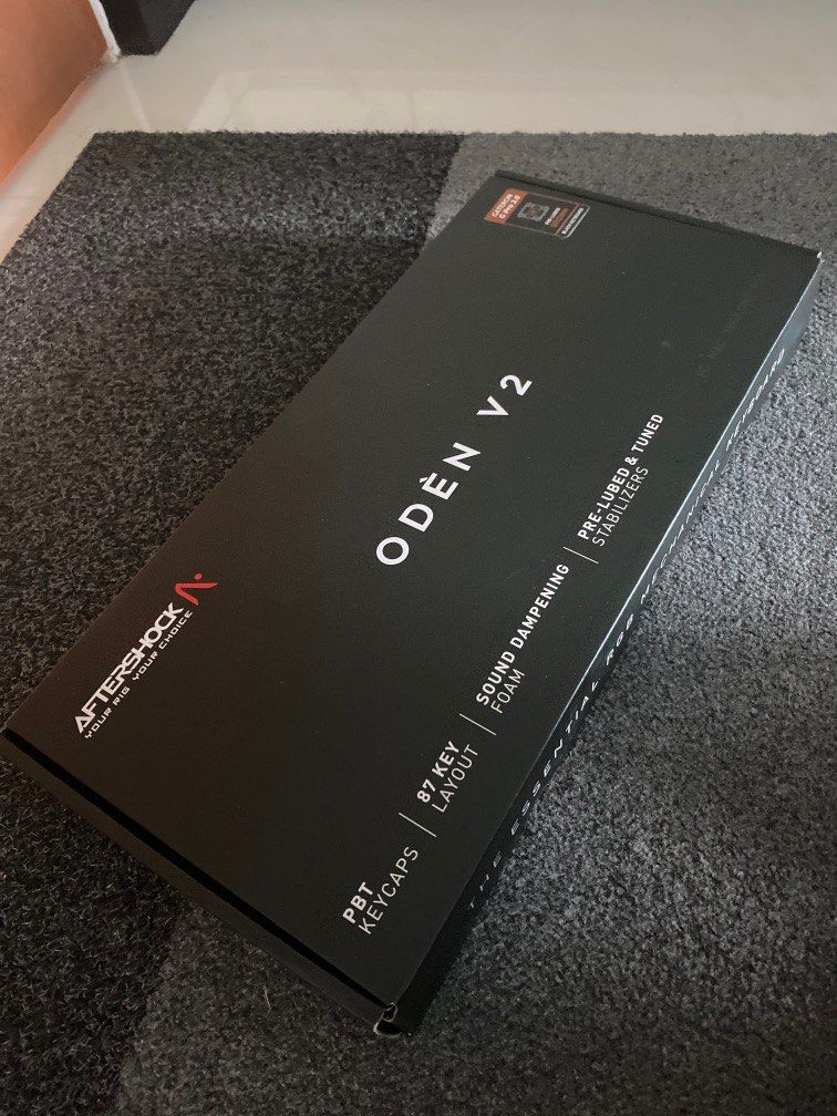 Aftershock ODEN V2 RGB Mechanical Gaming Keyboard, Computers & Tech ...