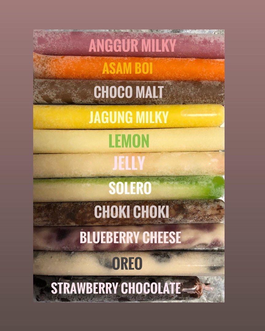 Aiskrim Malaysia Ice Cream, Food & Drinks, Local Eats on Carousell