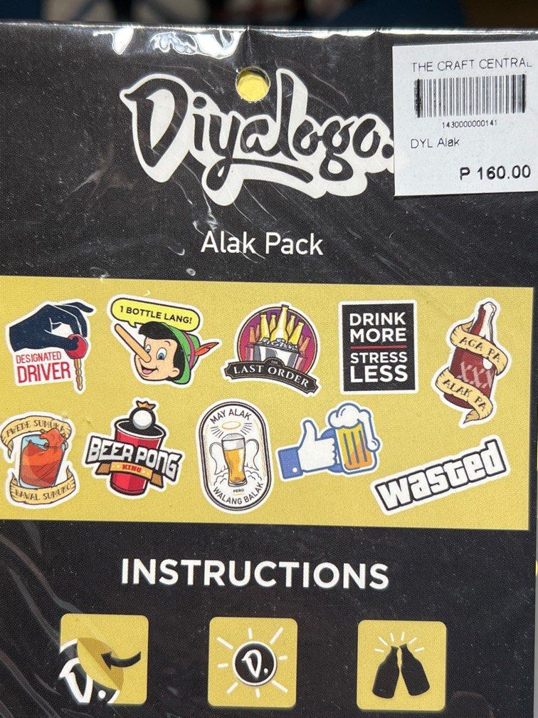 Alak Stickers and Tagalog stickers, Hobbies & Toys, Stationary & Craft ...
