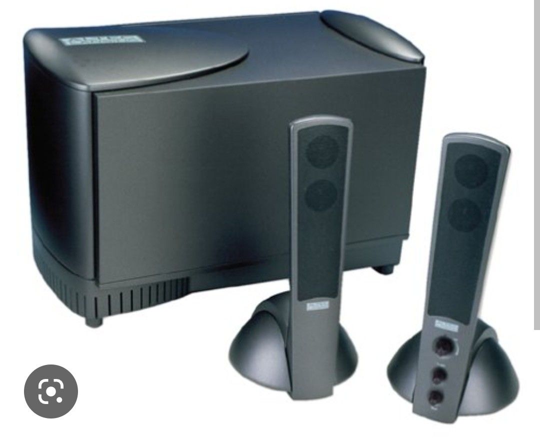 Altec Lansing ATP-3 Speakers and Subwoofer Amplifier System, Audio ...