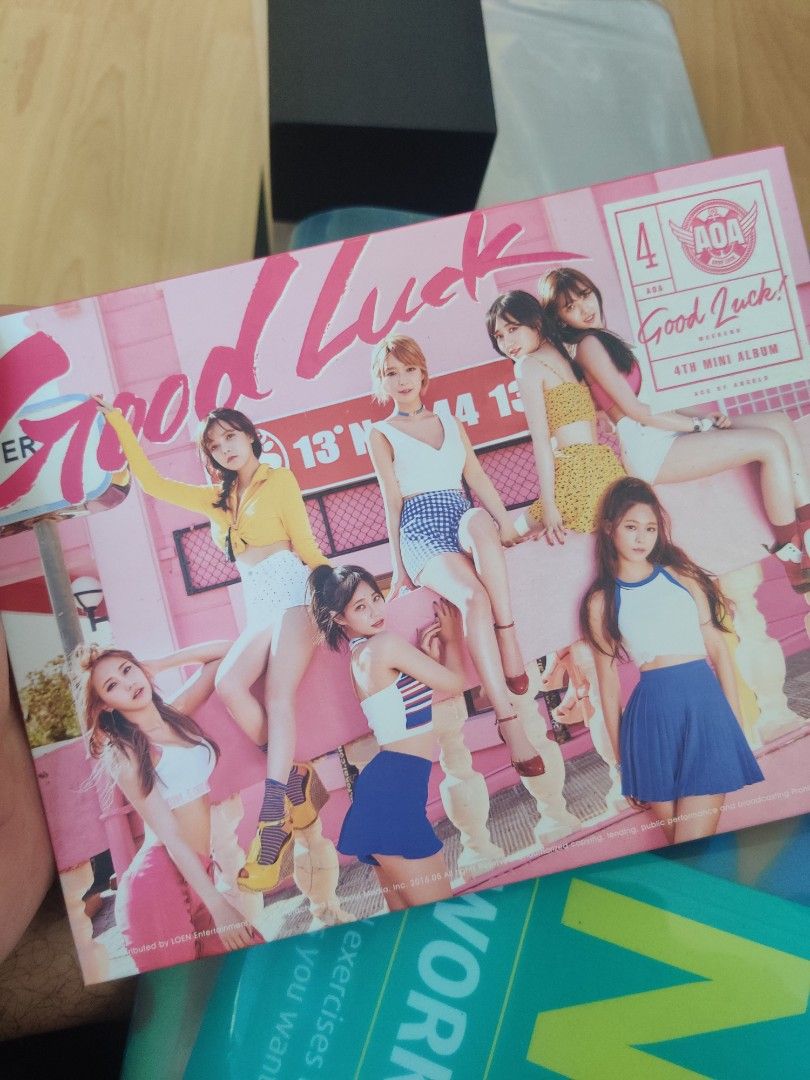 AOA 4th Mini Album CD and photobook, Hobbies & Toys, Music & Media, CDs ...