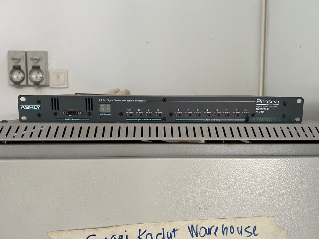 Ashly Protea 24 bit digital distribution system processor System II 4.24D, Audio, Other Audio ...