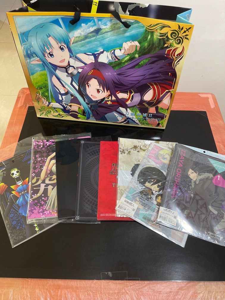 Assorted Anime A4 files, Hobbies & Toys, Toys & Games on Carousell