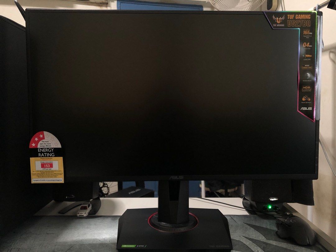 ASUS TUF Gaming VG27BQ 27” 1440p 165Hz Monitor, Computers & Tech, Parts ...