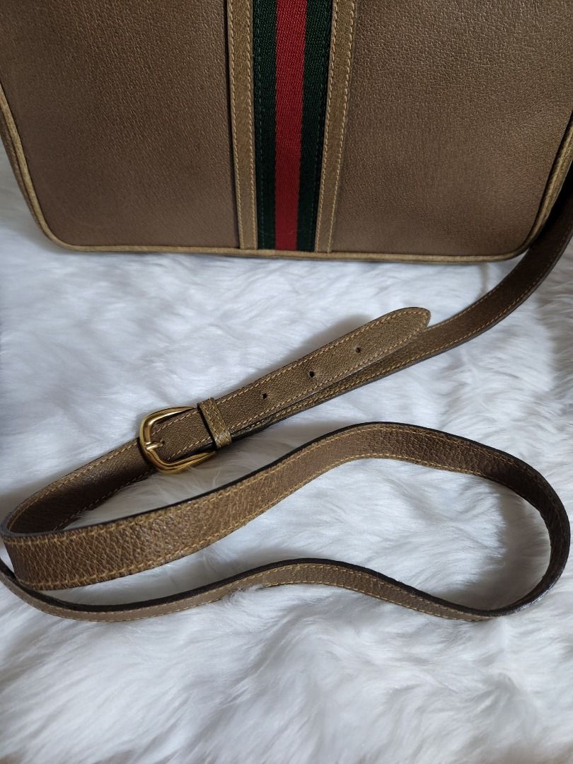 Authentic Gucci Sherry Line Sling Crossbody Bag, Luxury, Bags & Wallets ...