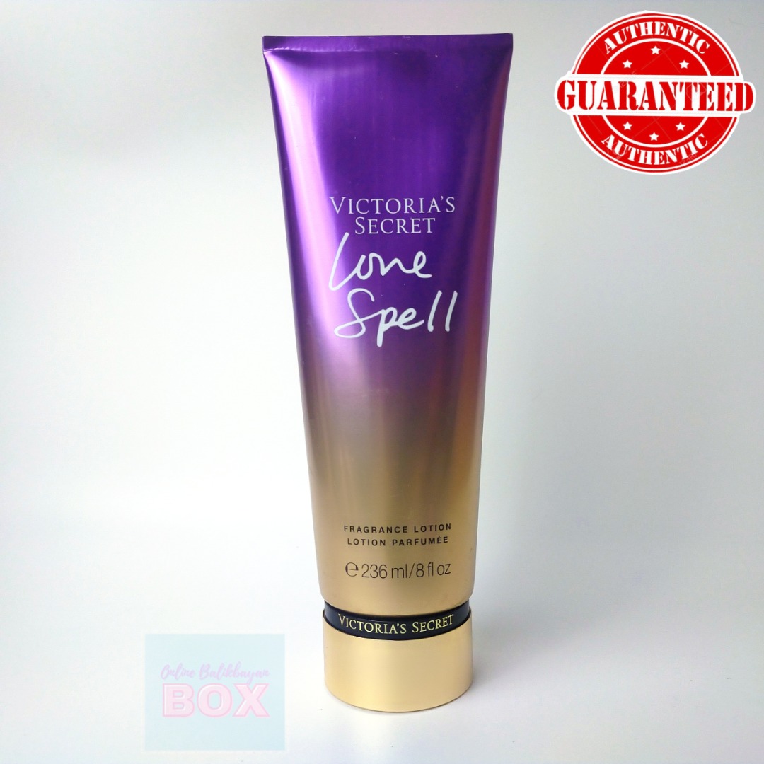Authentic Victoria's Secret Lotion Love Spell 236mL / 8 fl oz [Actual Photos Posted], Beauty ...