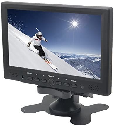 [B1408] BW® 7" Digital TFT-LED Color Receiver Monitor High Resolution ...
