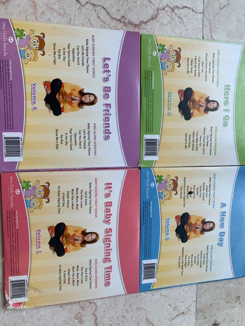 Baby Signing Time DVDs, Hobbies & Toys, Music & Media, CDs & DVDs on ...