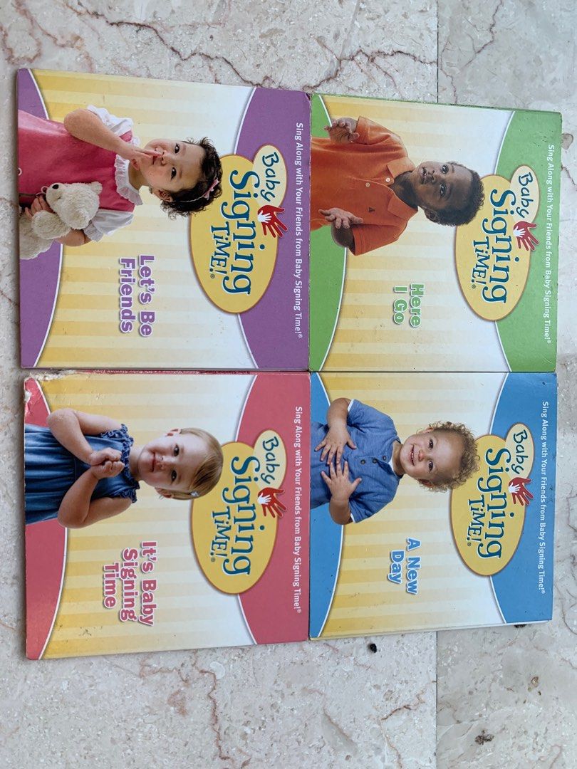 Baby Signing Time DVDs, Hobbies & Toys, Music & Media, CDs & DVDs on ...