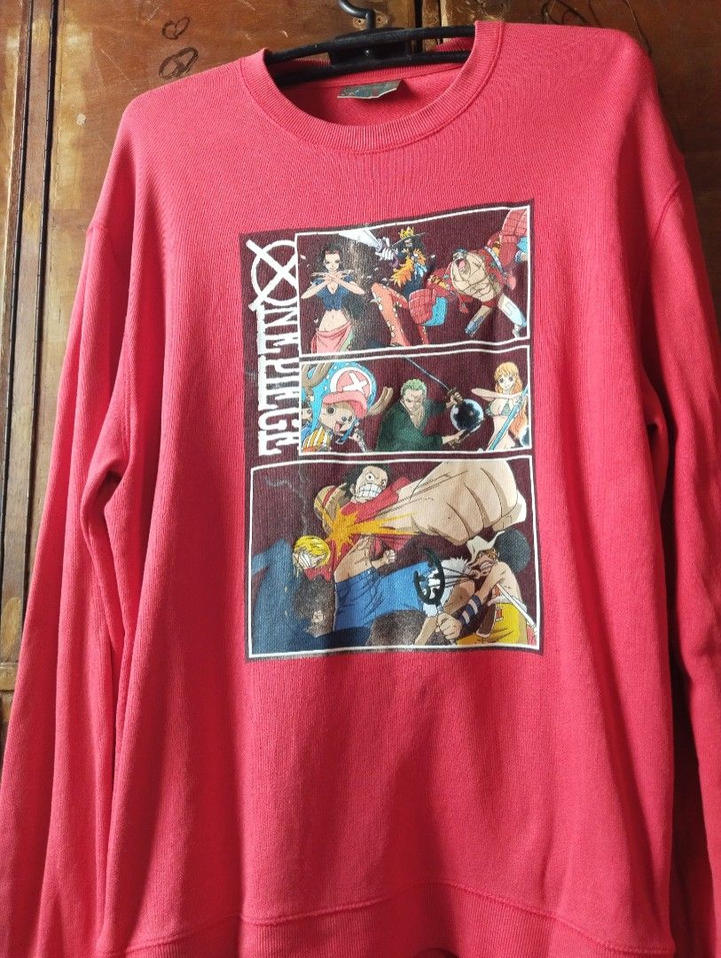 baleno x onepiece collaboration sweater, Men's Fashion, Coats, Jackets ...