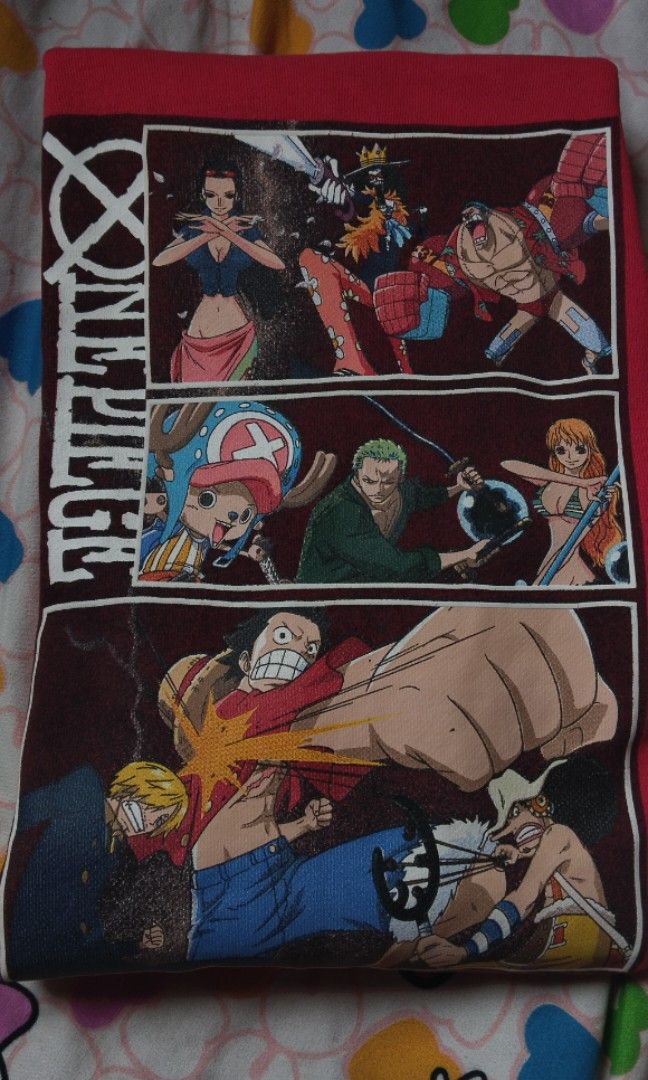 baleno x onepiece collaboration sweater, Men's Fashion, Coats, Jackets ...