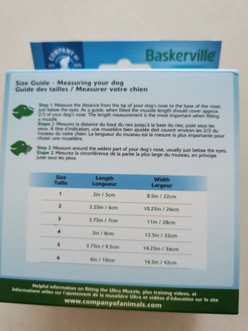 Baskerville Ultra Muzzle Size 2, Pet Supplies, Homes & Other Pet ...
