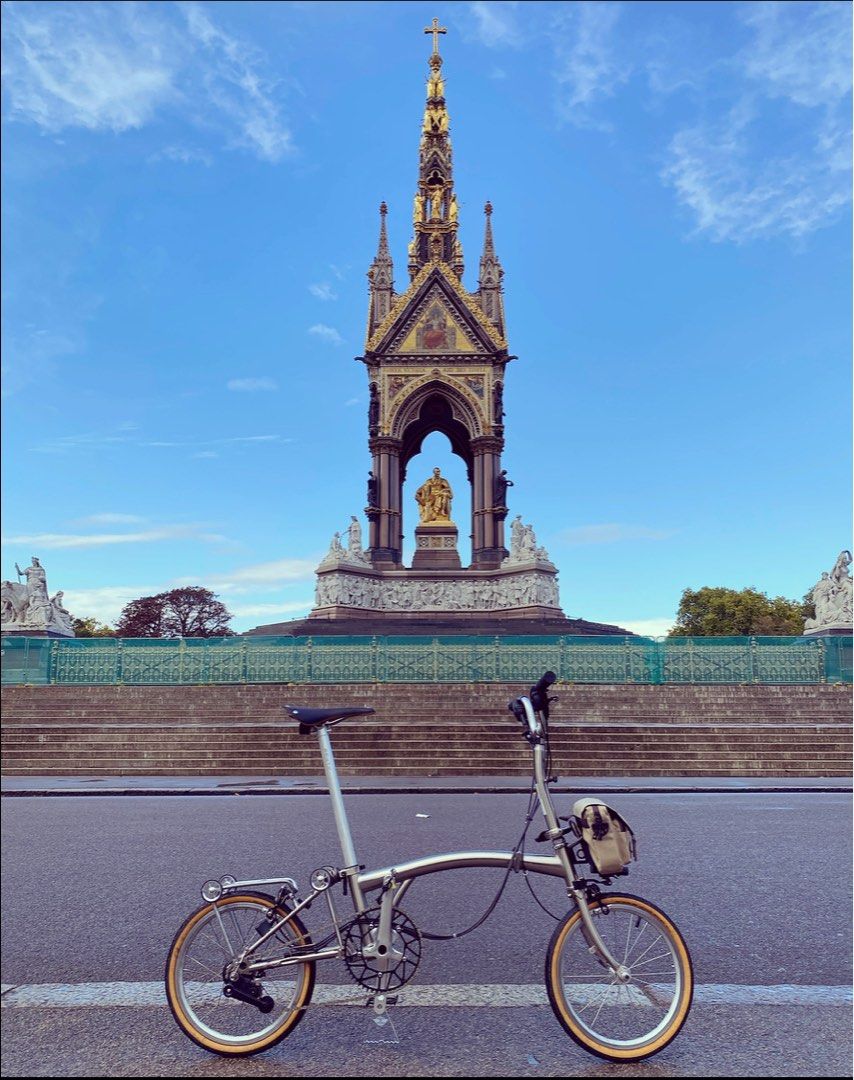 Bespoke Transparent Bicycle Stand for Brompton Pikes 3Sixty Foldies ...