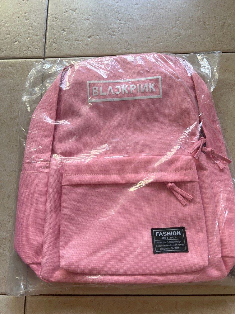 Blackpink Backpack, Women's Fashion, Bags & Wallets, Backpacks on Carousell
