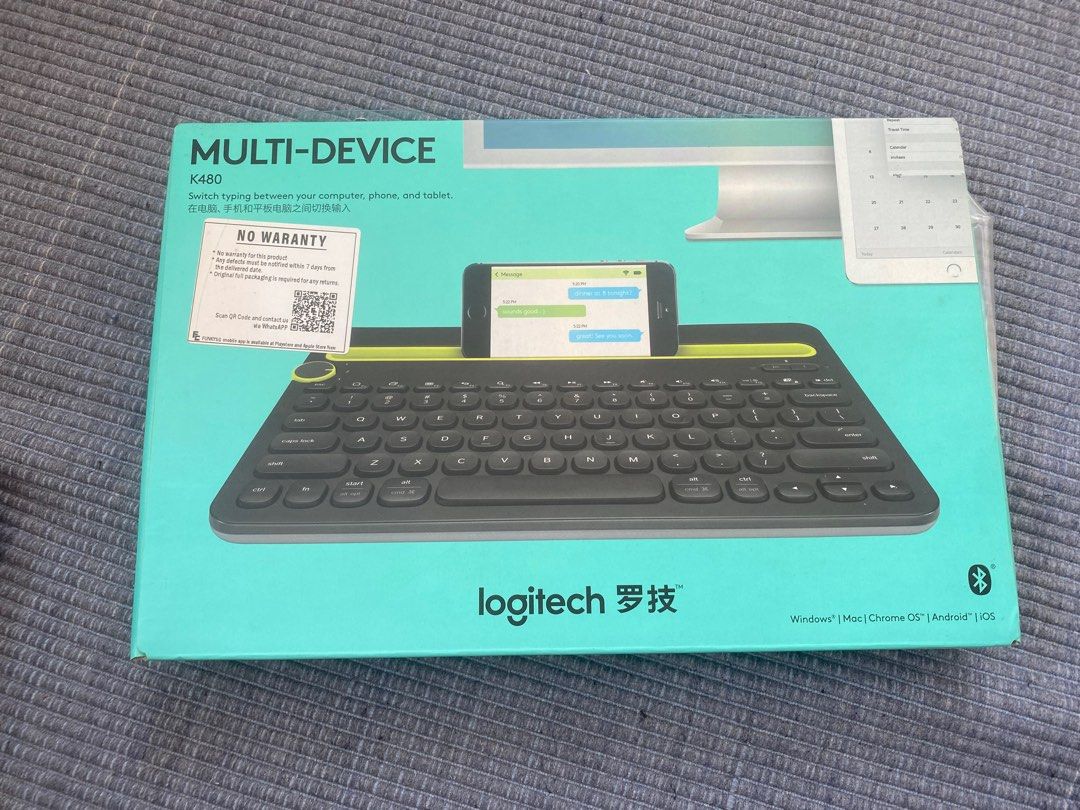 Bluetooth Keyboard Logitech Computers And Tech Parts And Accessories Computer Keyboard On Carousell