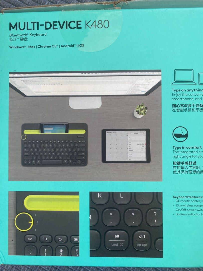 Bluetooth Keyboard Logitech Computers And Tech Parts And Accessories Computer Keyboard On Carousell