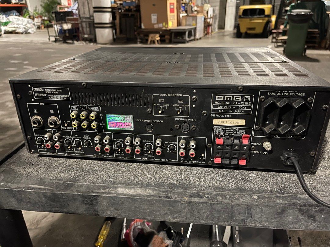 BMB DA-X2MK II Digital echo Av amplifier, Audio, Soundbars, Speakers ...