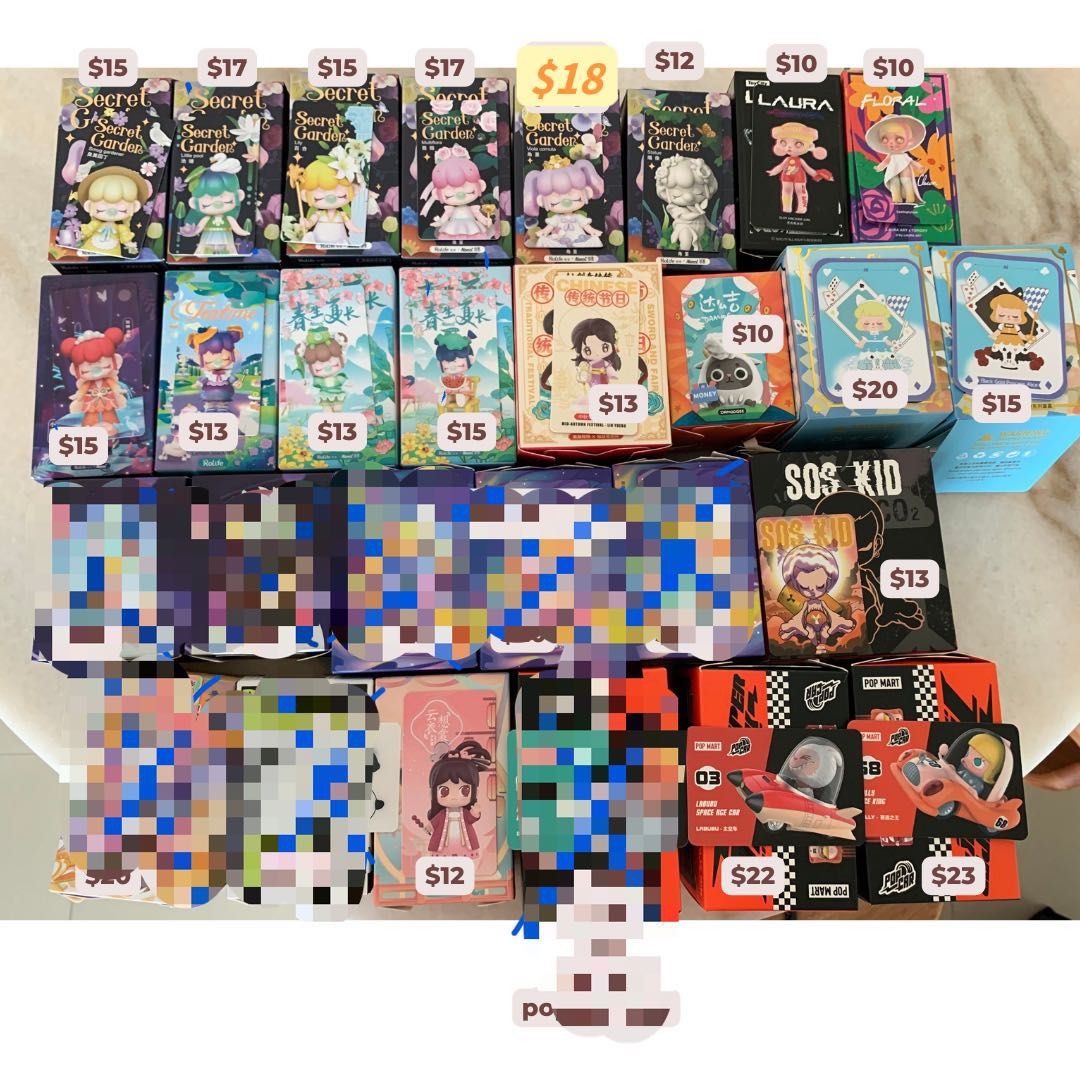 ($15.90 if PWP ONLY) [BN Sealed Foil] Popmart Three Two One ! Dimoo ...