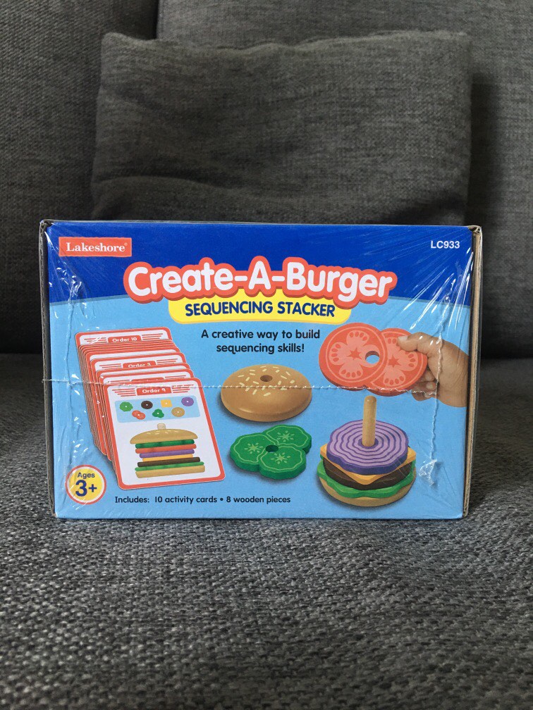 BNIB Lakeshore Create-A-Burgee Sequencing Stacker, Hobbies & Toys, Toys ...