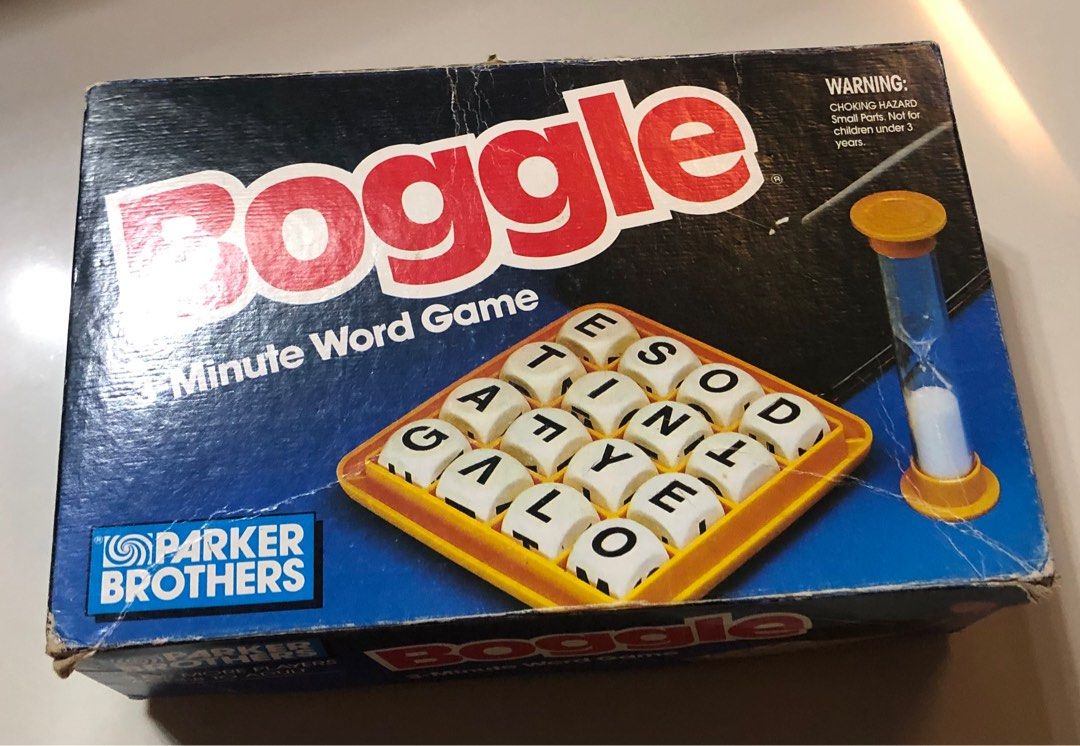 Boggle - 3 Minute Word Game, Hobbies & Toys, Toys & Games on Carousell