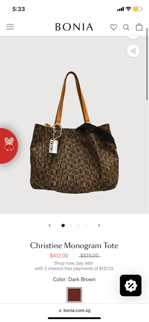 BONIA bag, Women's Fashion, Bags & Wallets, Shoulder Bags on Carousell