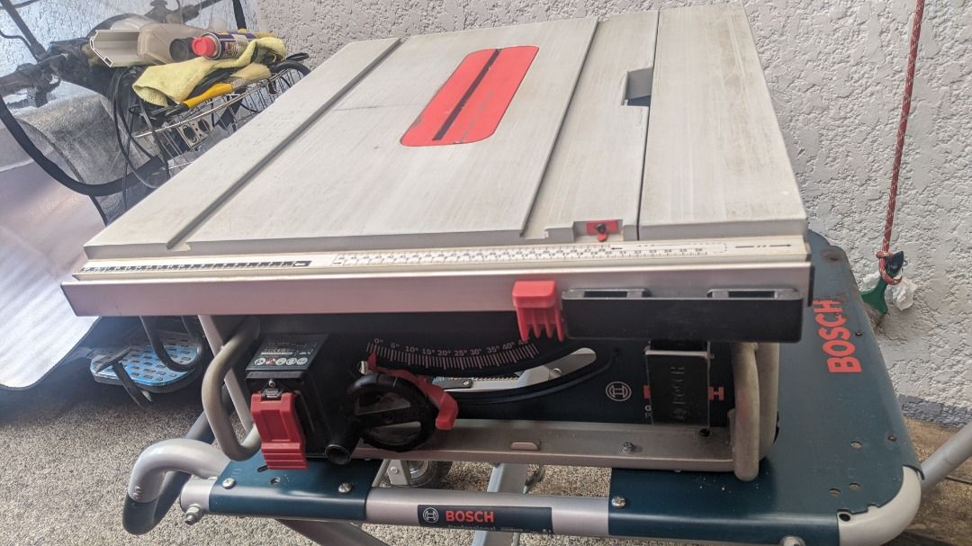 Bosch GTS 10 J Table Saw with Stand, Commercial & Industrial ...