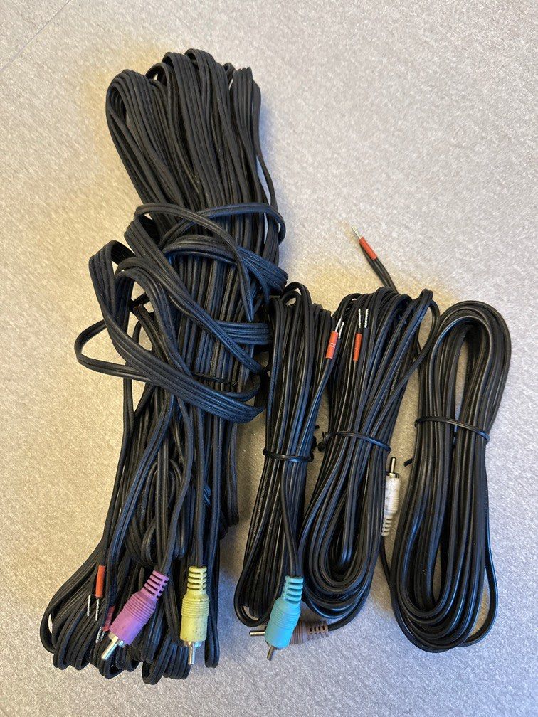 Bose original speakers cable one set x 5, Audio, Other Audio Equipment ...