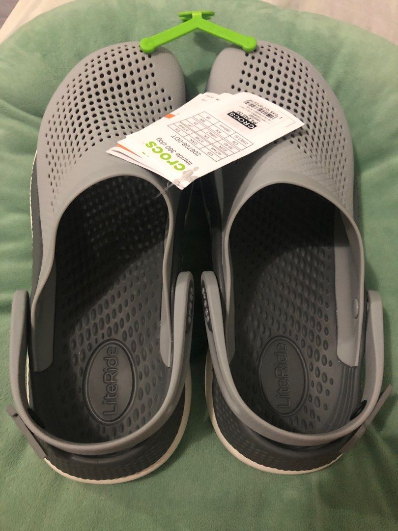 Brand New Original Crocs LiteRide Light Grey m4/w6 and m7/w9, Women's ...