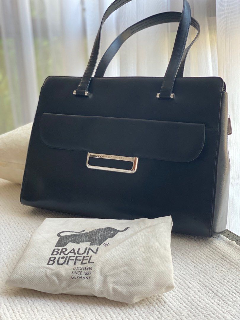 Braun Buffel Work Bag, Luxury, Bags & Wallets on Carousell